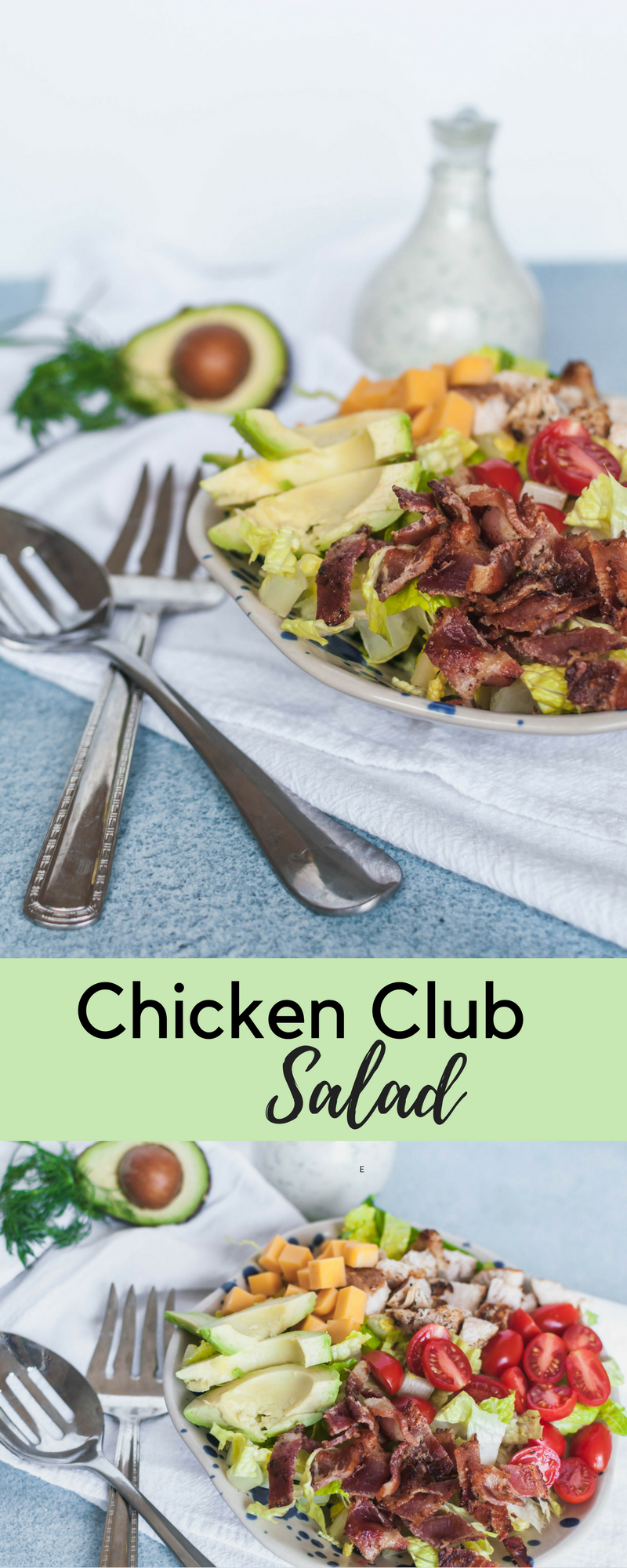 Chicken Club Salad - Meg's Everyday Indulgence