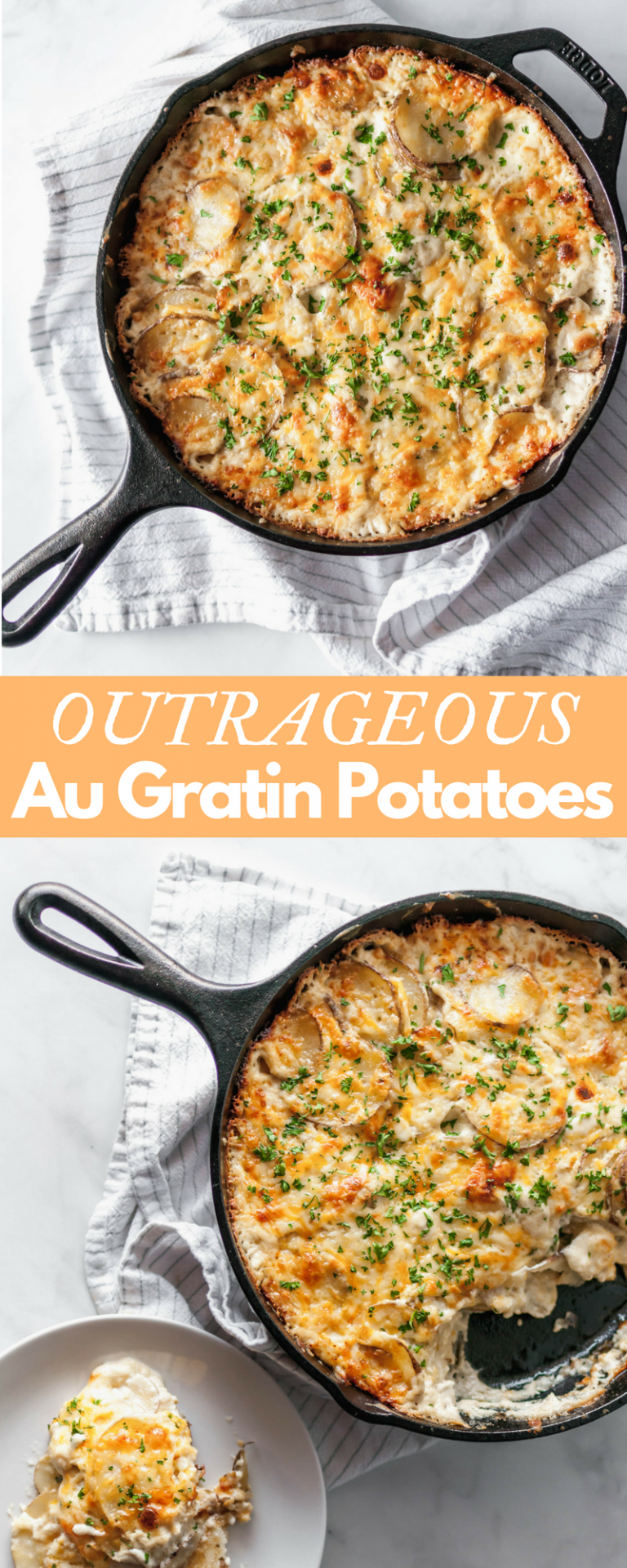 Outrageous Au Gratin Potatoes - Meg's Everyday Indulgence