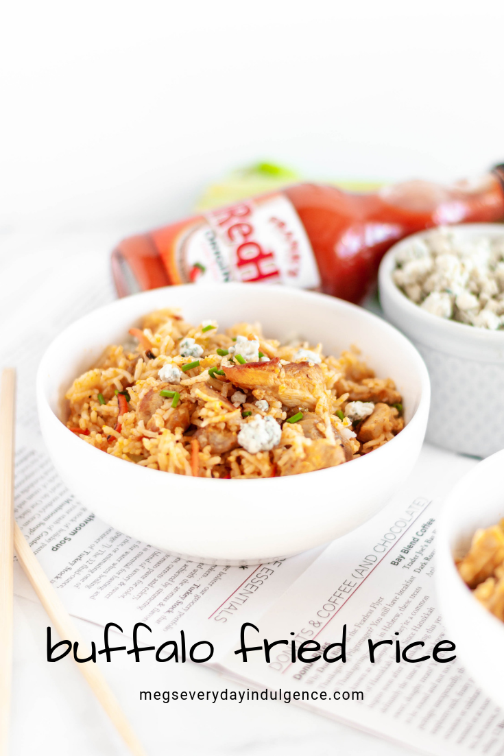 Buffalo Fried Rice - Meg's Everyday Indulgence