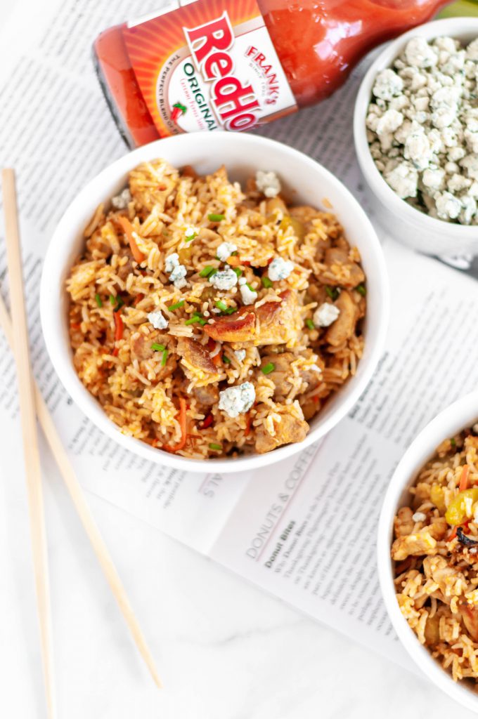 Buffalo Fried Rice - Meg's Everyday Indulgence