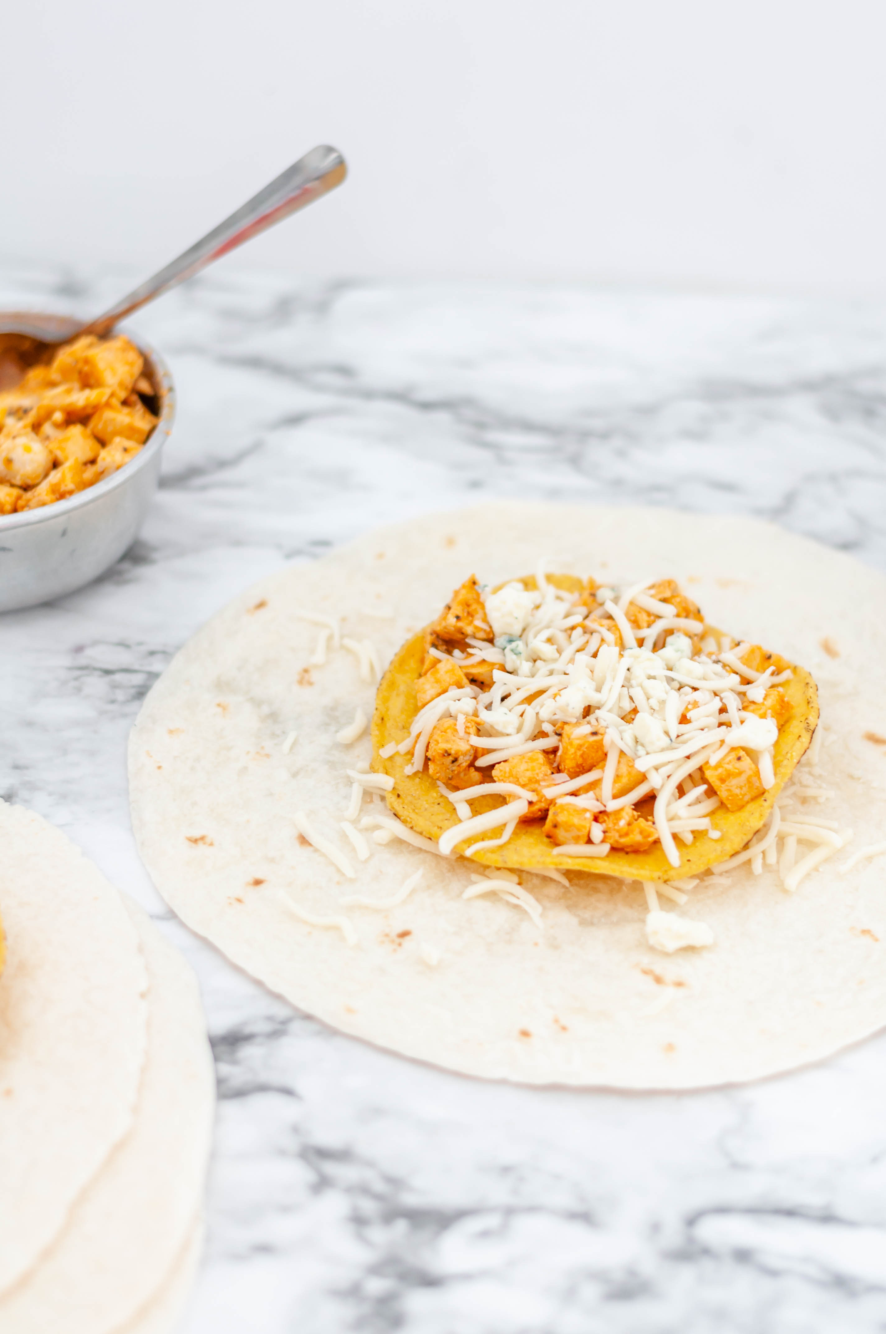 Buffalo Chicken Crunch Wraps - Meg's Everyday Indulgence