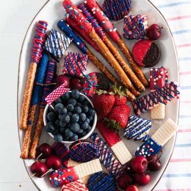 Red White and Blue Dessert Board - Meg's Everyday Indulgence