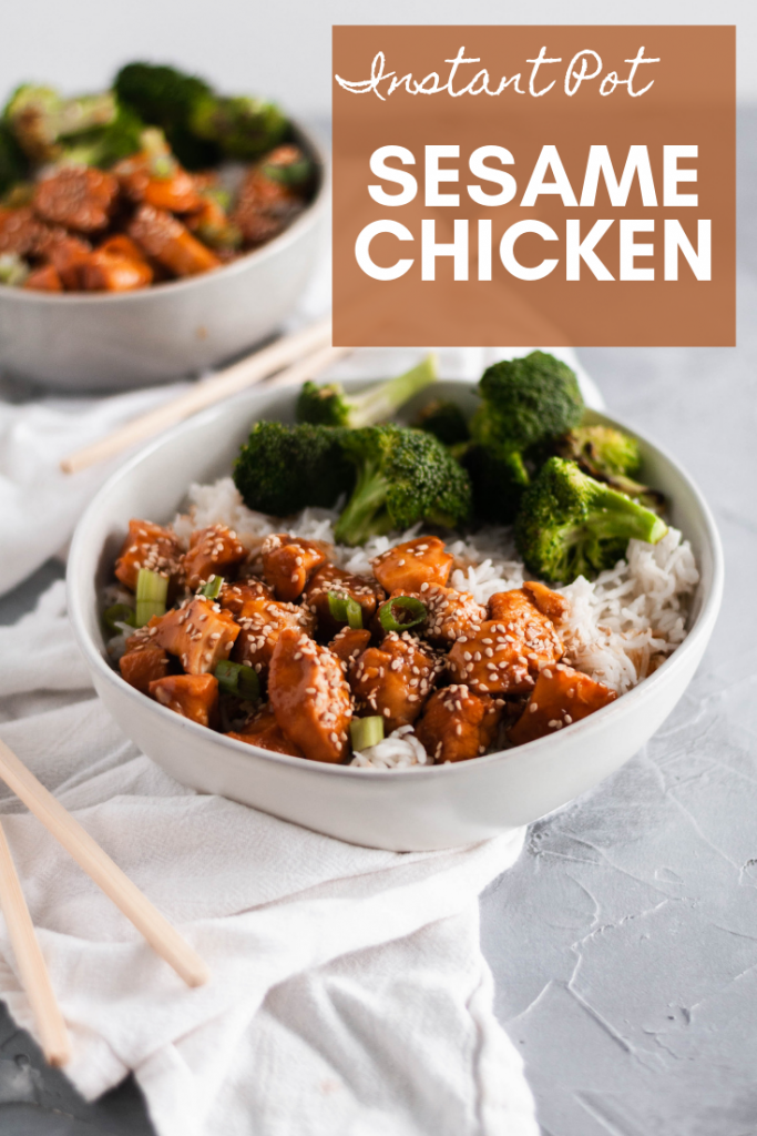 Instant Pot Sesame Chicken - Meg's Everyday Indulgence