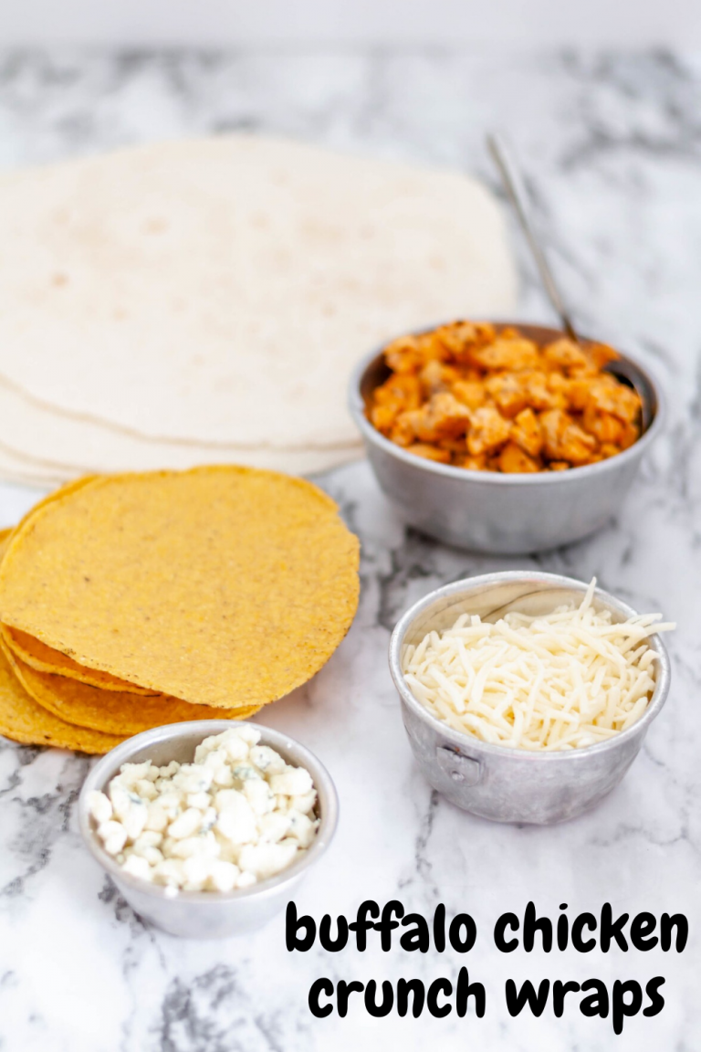 Buffalo Chicken Crunch Wraps - Meg's Everyday Indulgence