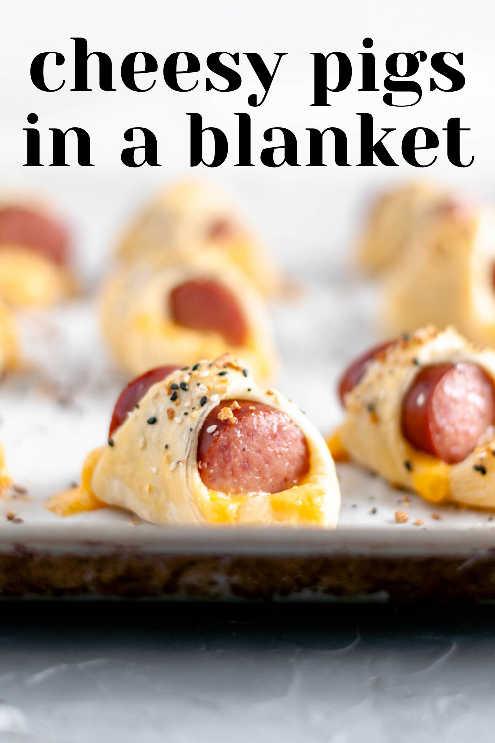 Cheesy Pigs in a Blanket - Meg's Everyday Indulgence