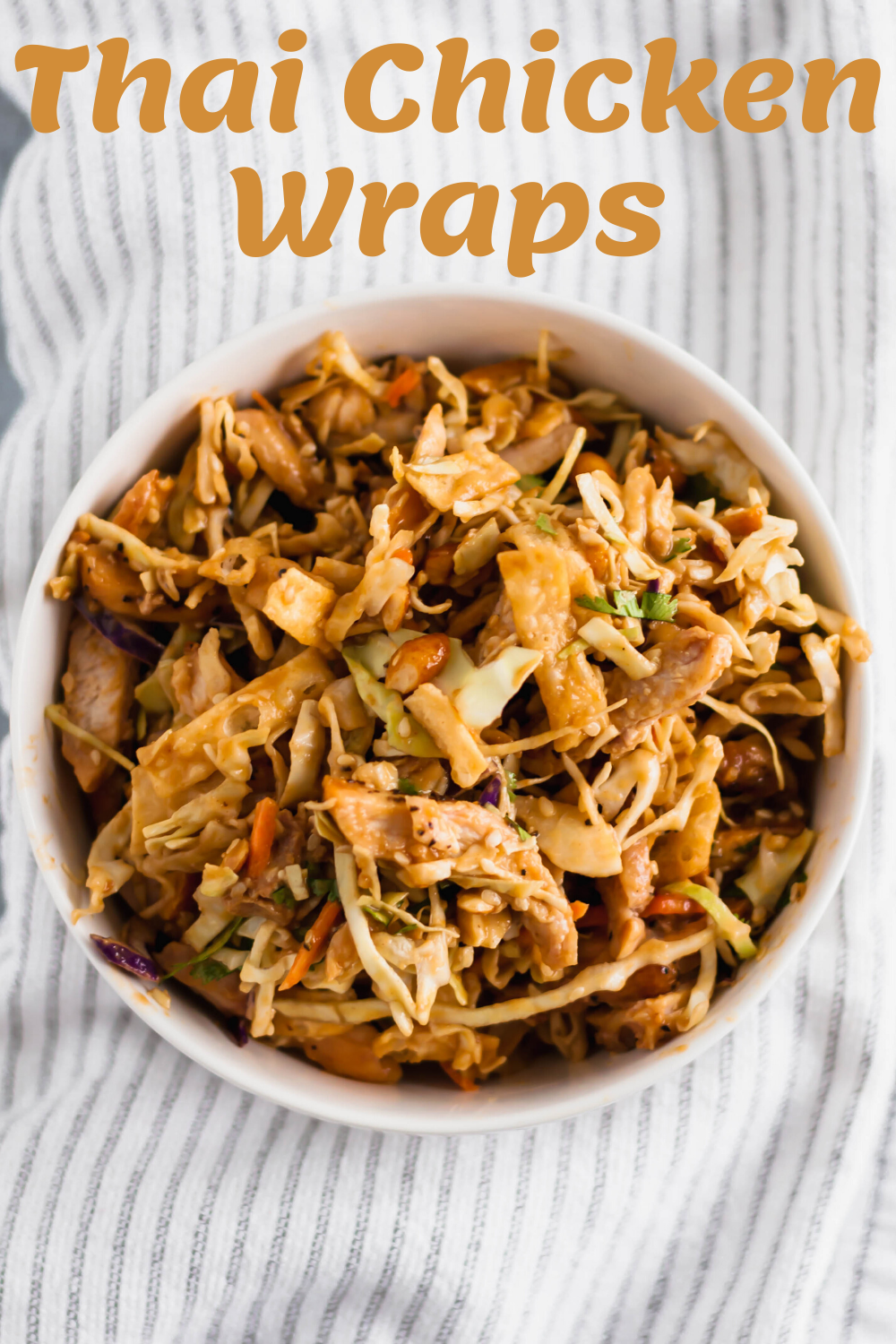 Thai Chicken Wraps - Meg's Everyday Indulgence