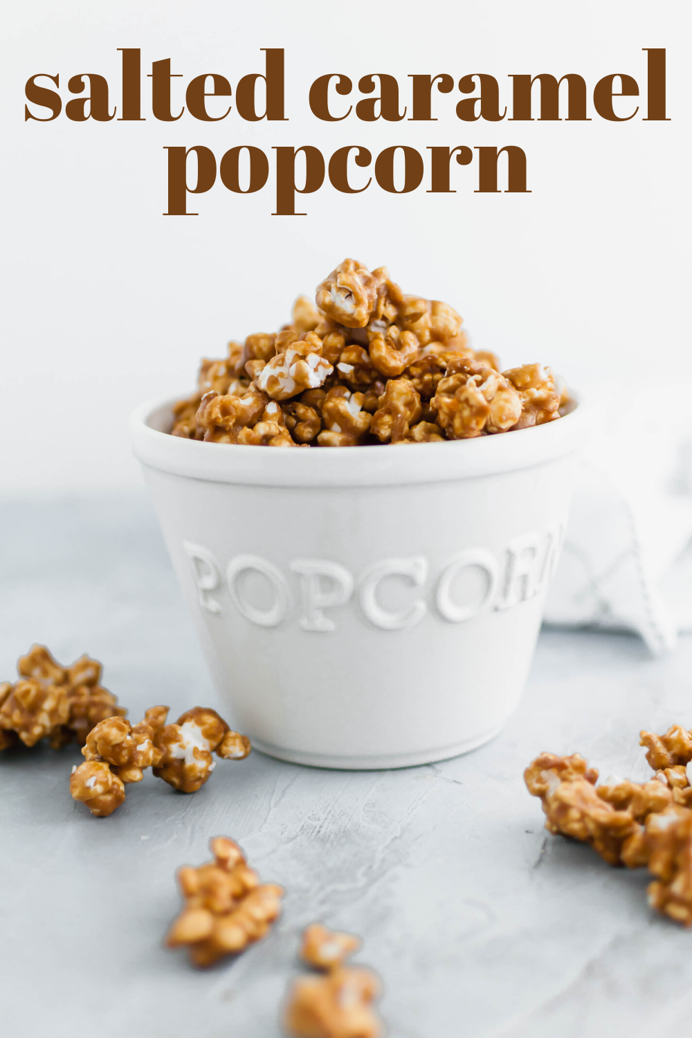 Salted Caramel Popcorn - Meg's Everyday Indulgence