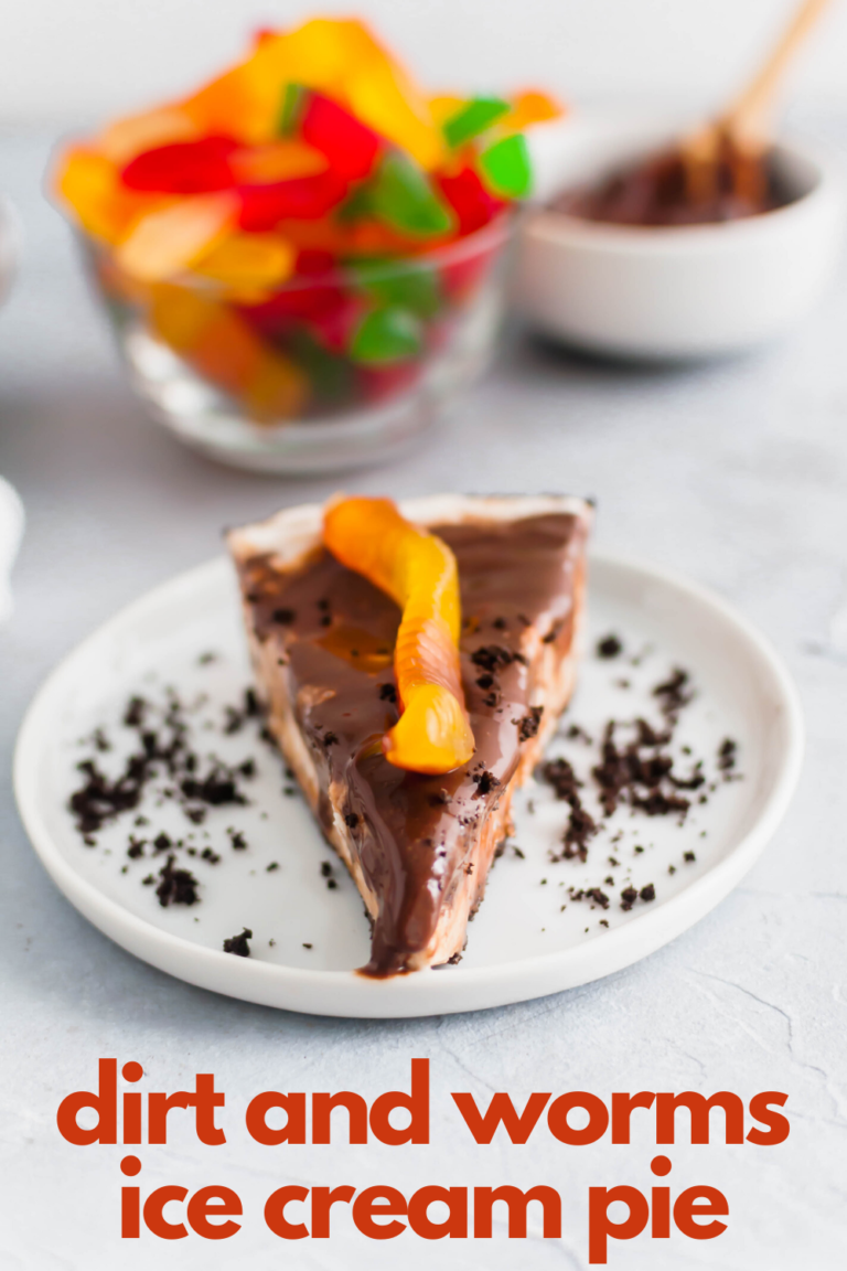 Dirt and Worms Ice Cream Pie - Meg's Everyday Indulgence