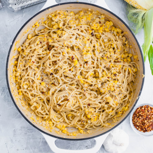 Sweet Corn Pasta - Meg's Everyday Indulgence