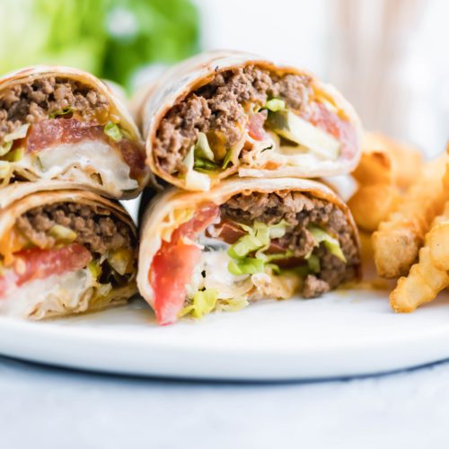 Cheeseburger Wraps - Meg's Everyday Indulgence