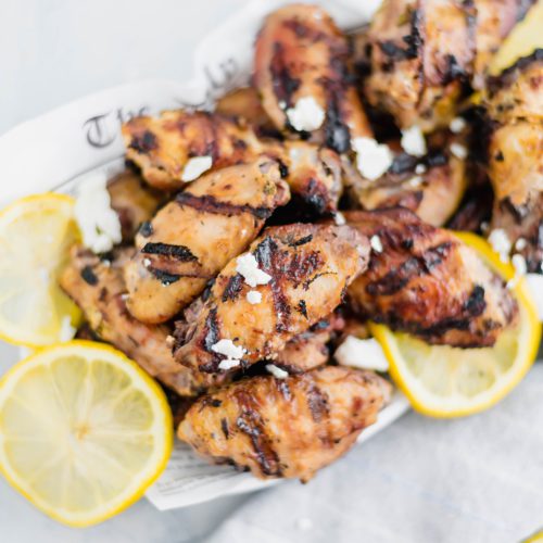 Greek Chicken Wings - Meg's Everyday Indulgence