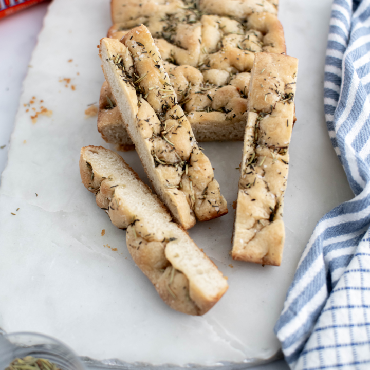 Herbed Mini Focaccia - Meg's Everyday Indulgence